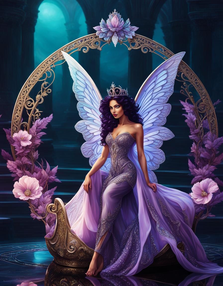 Flower Pixie Princess - AI Generated Artwork - NightCafe Creator