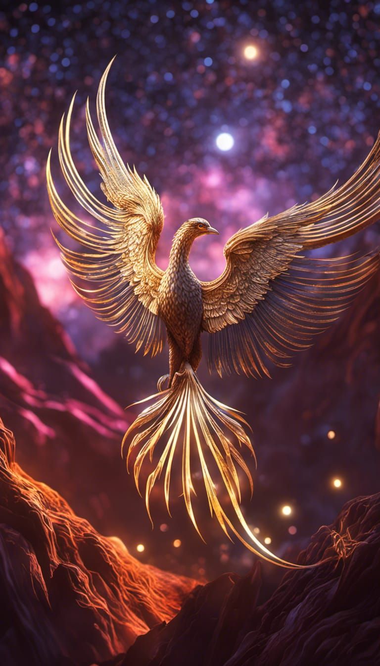 Phoenix - AI Generated Artwork - NightCafe Creator