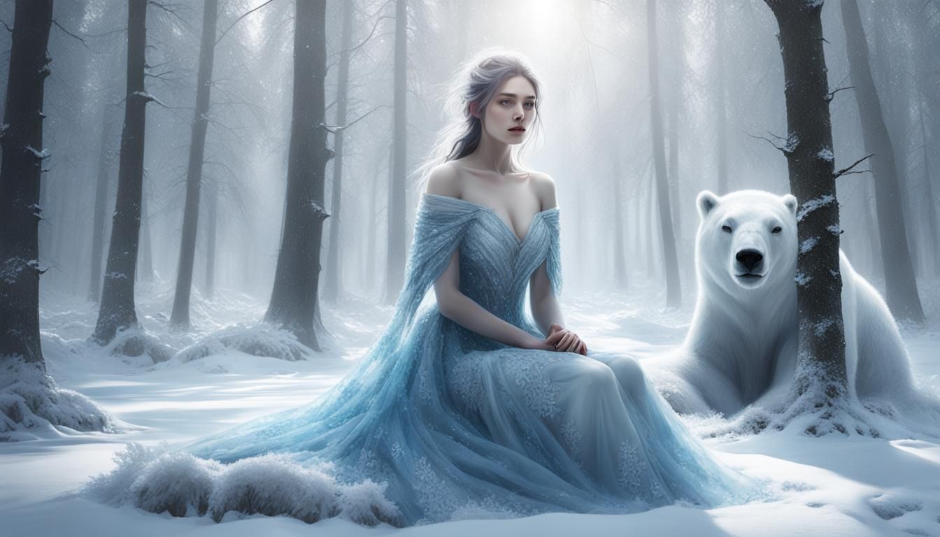 White Bear King Valemon 2 - AI Generated Artwork - NightCafe Creator