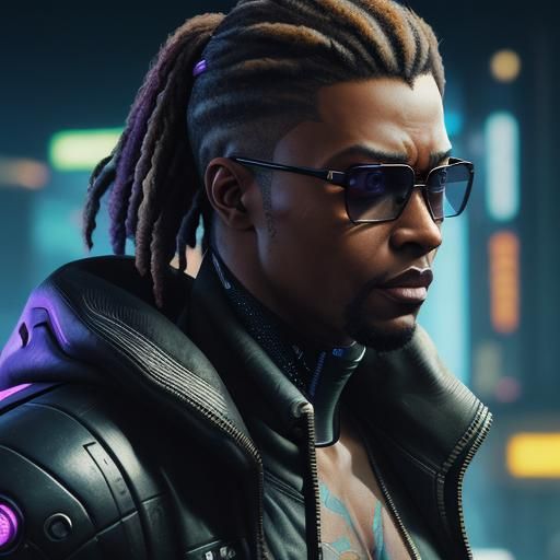 Cyberpunk 2077 NPC - AI Generated Artwork - NightCafe Creator
