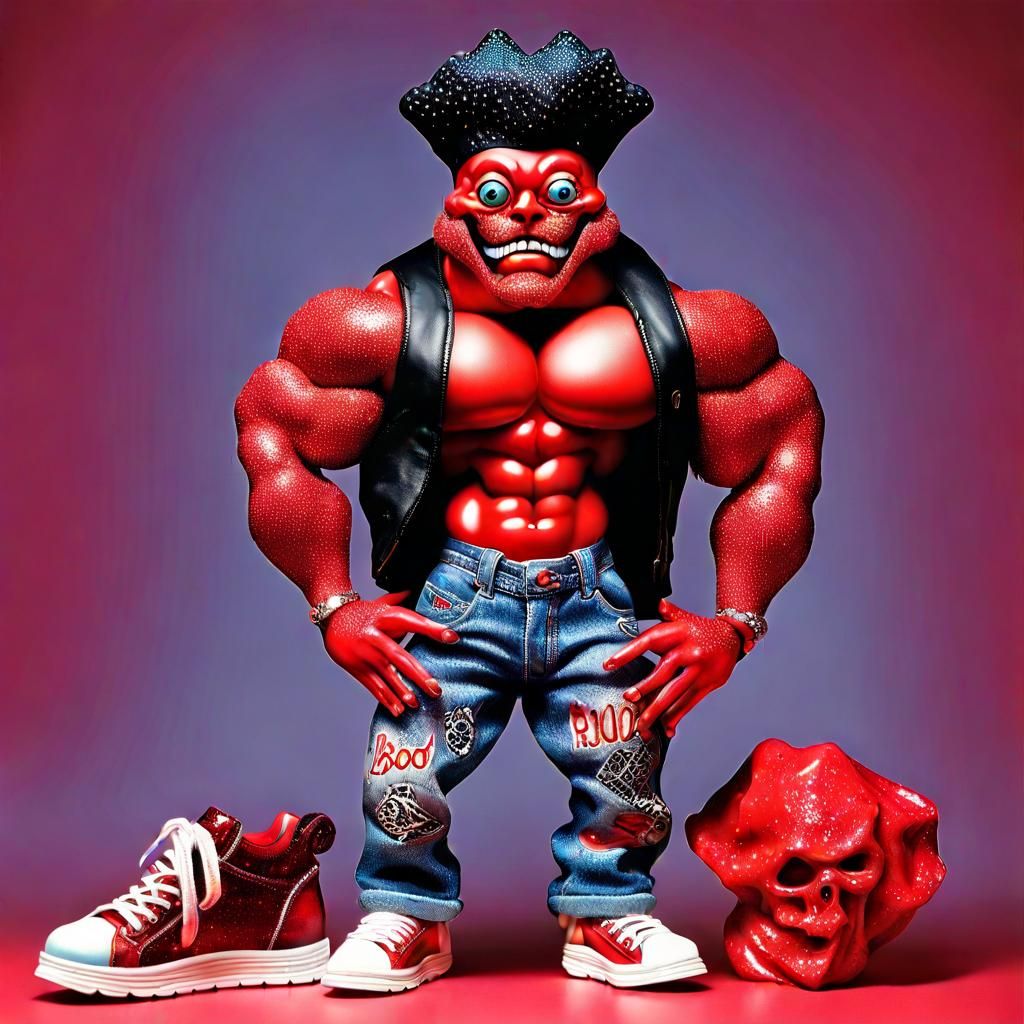 Chippendale bodybuilder Hiphop monster