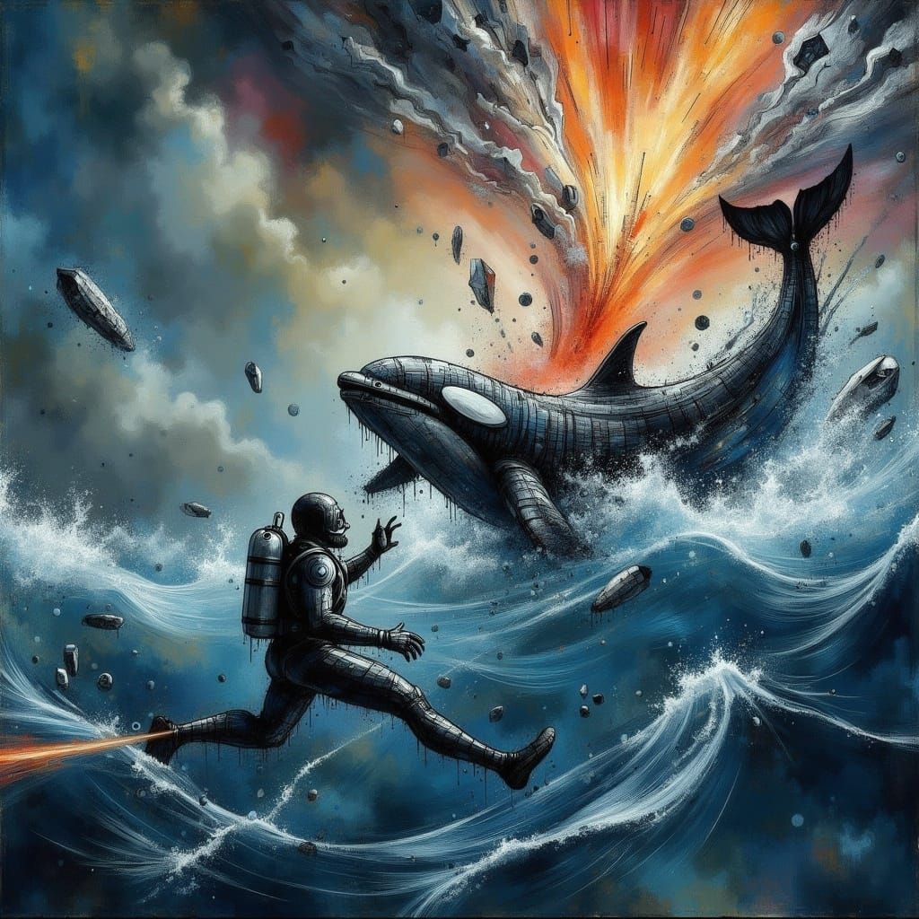 "A bad day of diving is better than a good day at work." (Orca Rescues Diver)