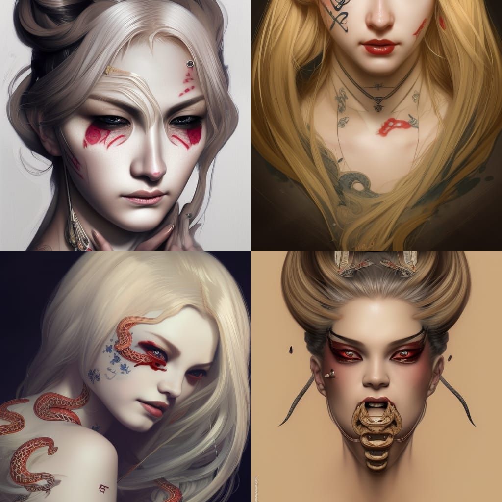 Bleached - AI Generated Artwork - NightCafe Creator