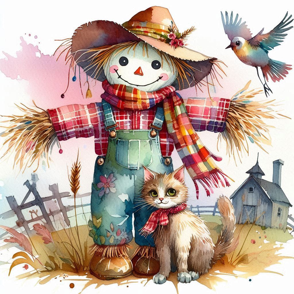 Scarecrow - AI Generated Artwork - NightCafe Creator