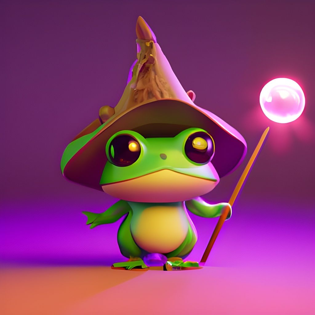 Frogus lumus! - AI Generated Artwork - NightCafe Creator