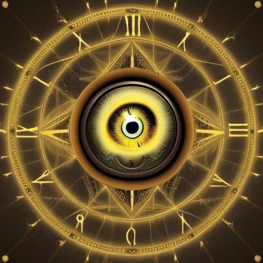 The Clock of Horus - AI Generated Artwork - NightCafe Creator