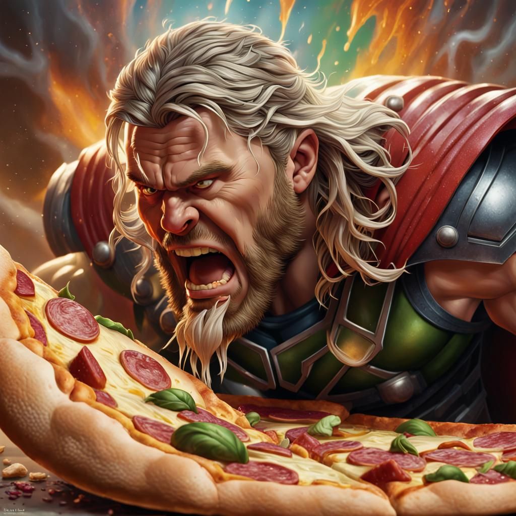 Thor - AI Generated Artwork - NightCafe Creator