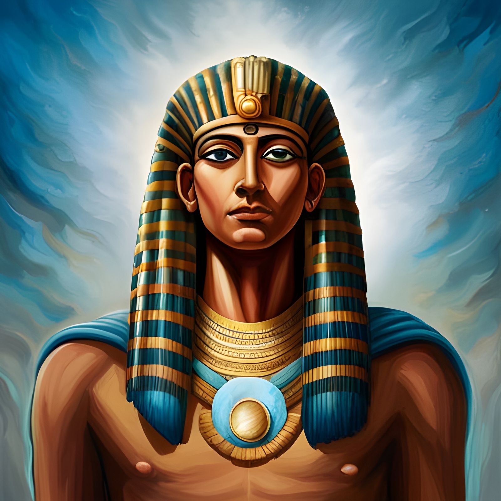 "Discovery of the only known portrait of Khufu/Khéops" - AI Generated ...