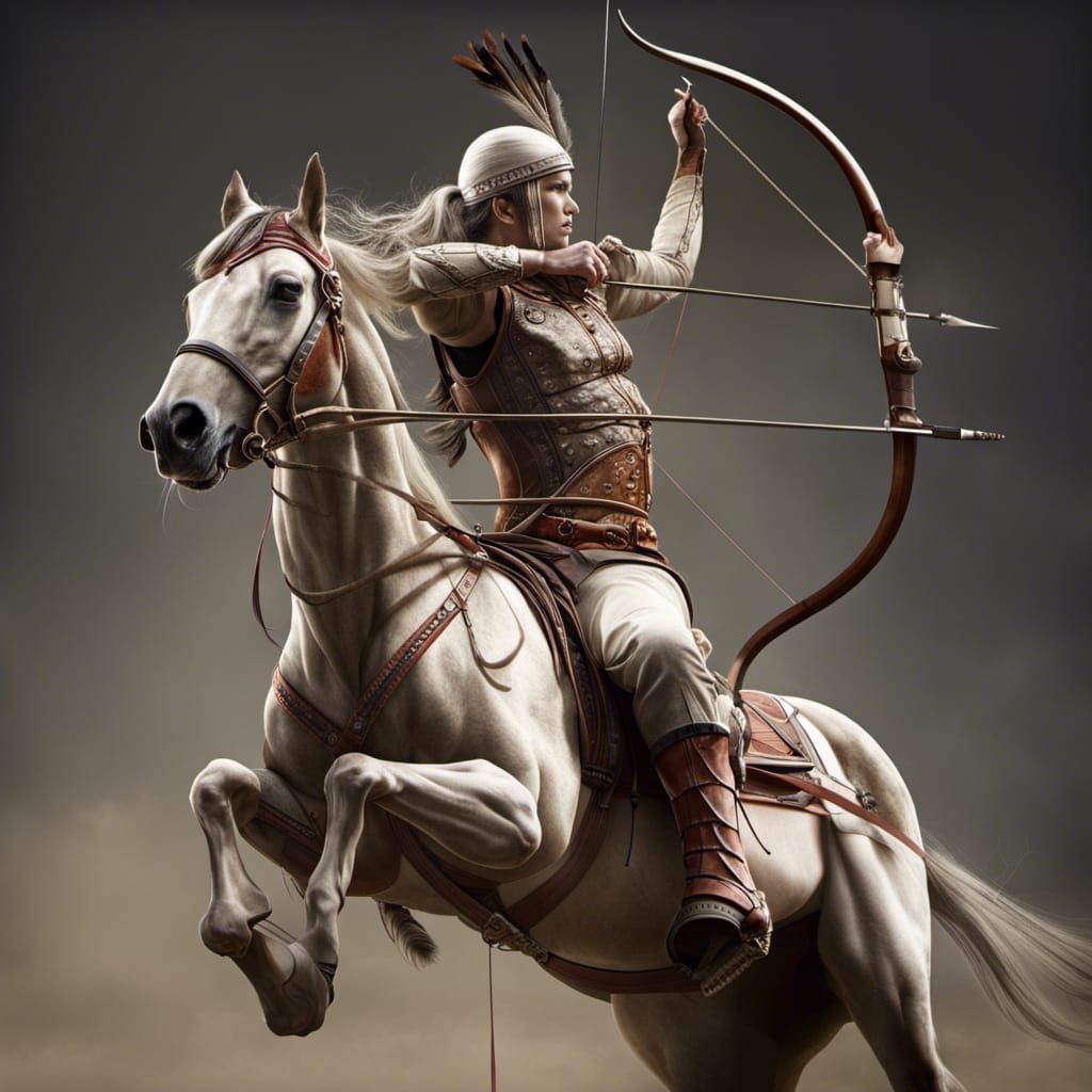 American Horse Archer - AI Generated Artwork - NightCafe Creator