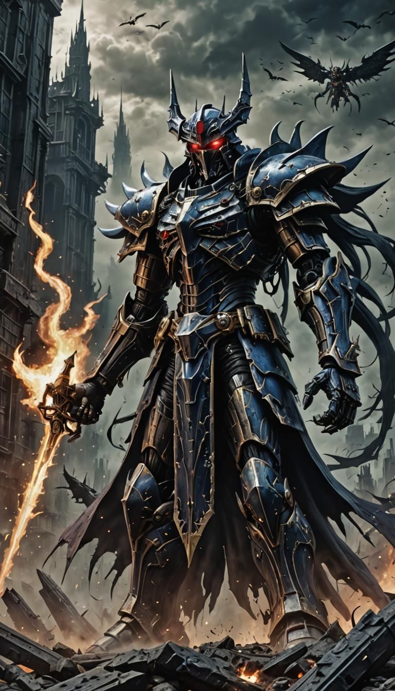 Eldritch Heretic ninja overlord - AI Generated Artwork - NightCafe Creator