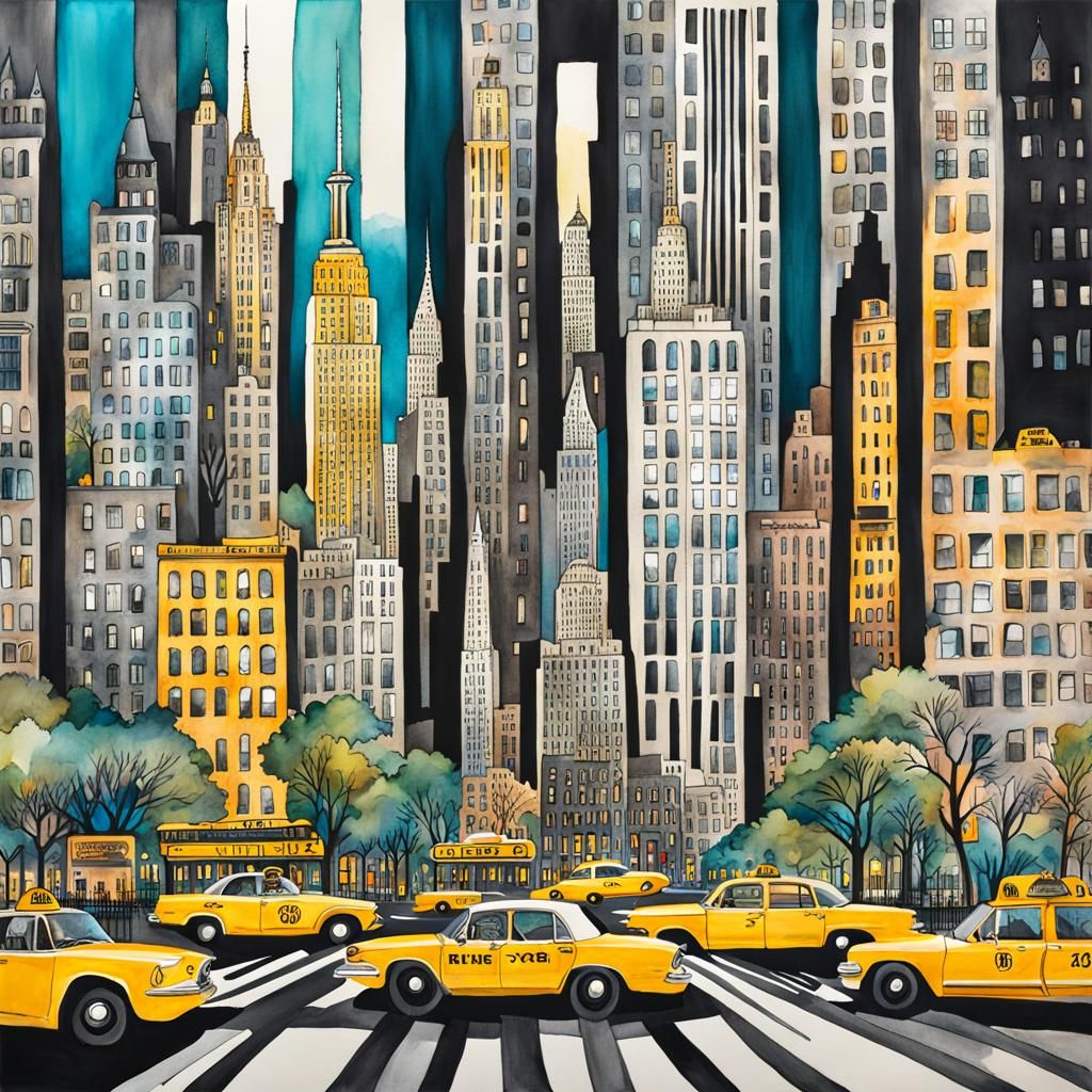 New York - AI Generated Artwork - NightCafe Creator