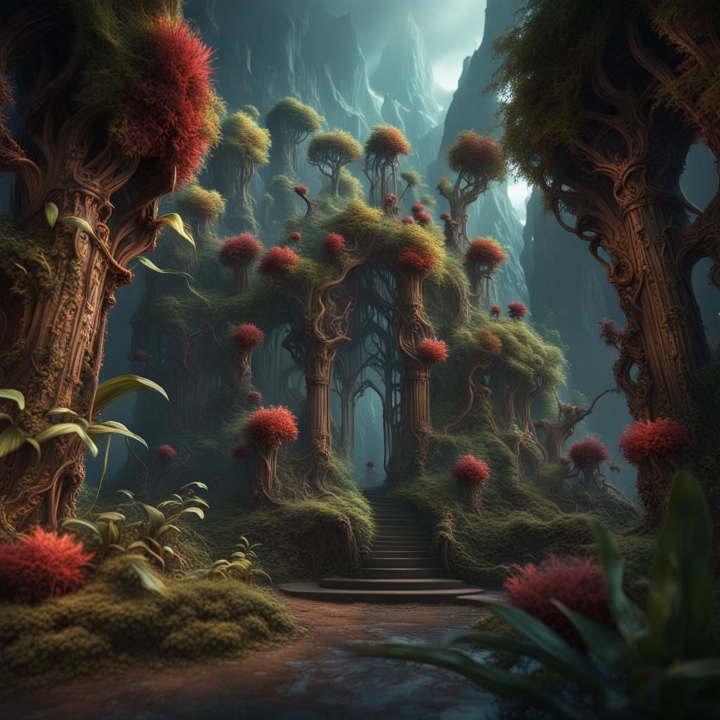 magical plant - AI Generated Artwork - NightCafe Creator