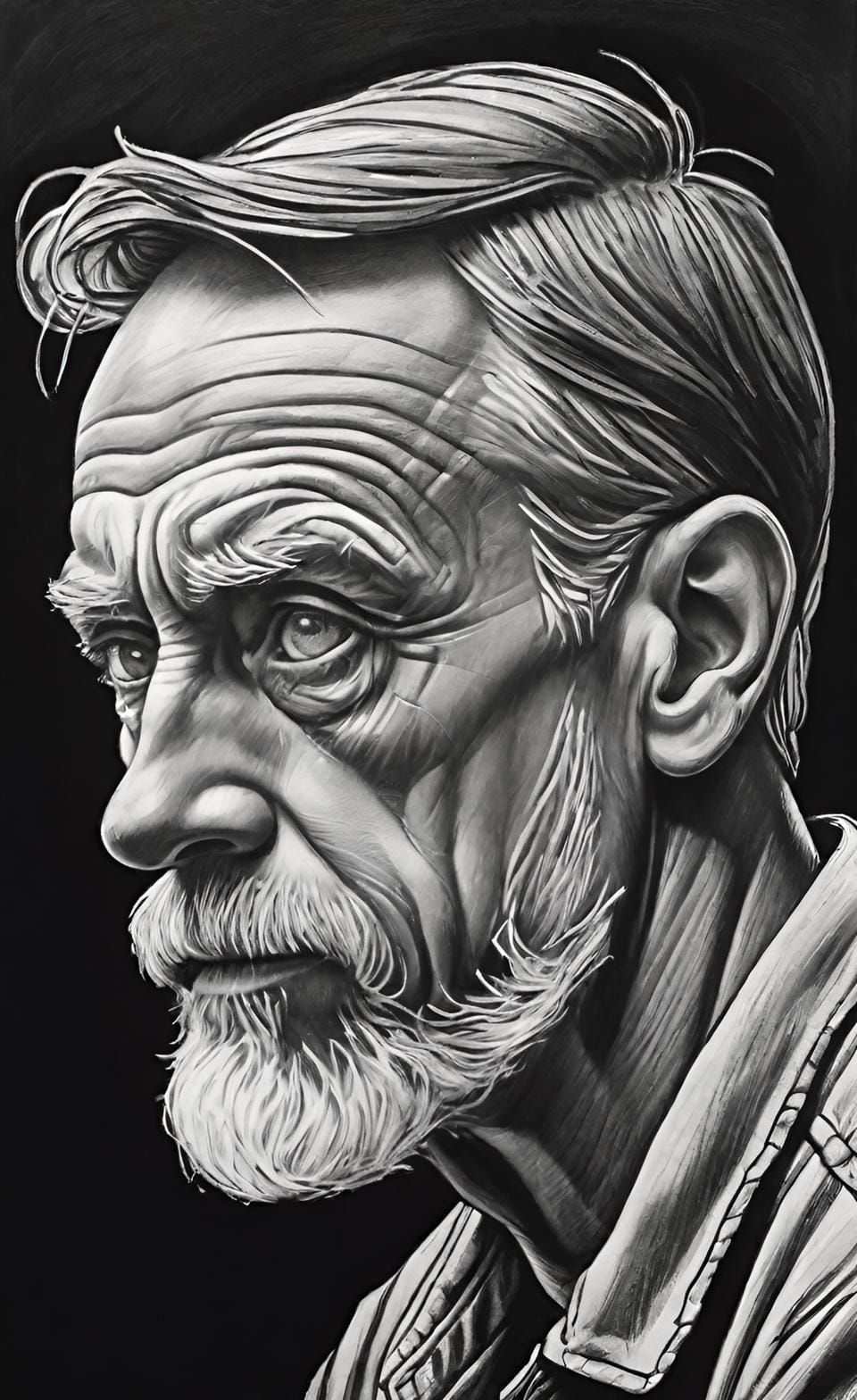 Portrait, By M.C. Escher - AI Generated Artwork - NightCafe Creator