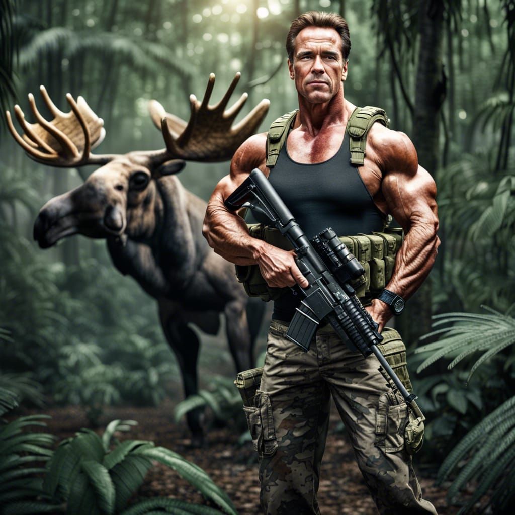 Moose Man - User on NightCafe Creator - NightCafe Creator