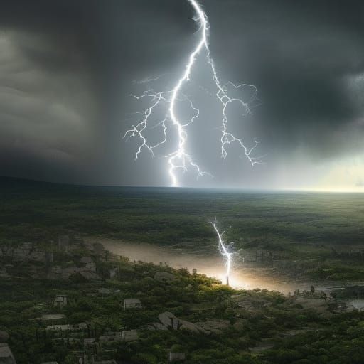 Call Down The Storm - AI Generated Artwork - NightCafe Creator