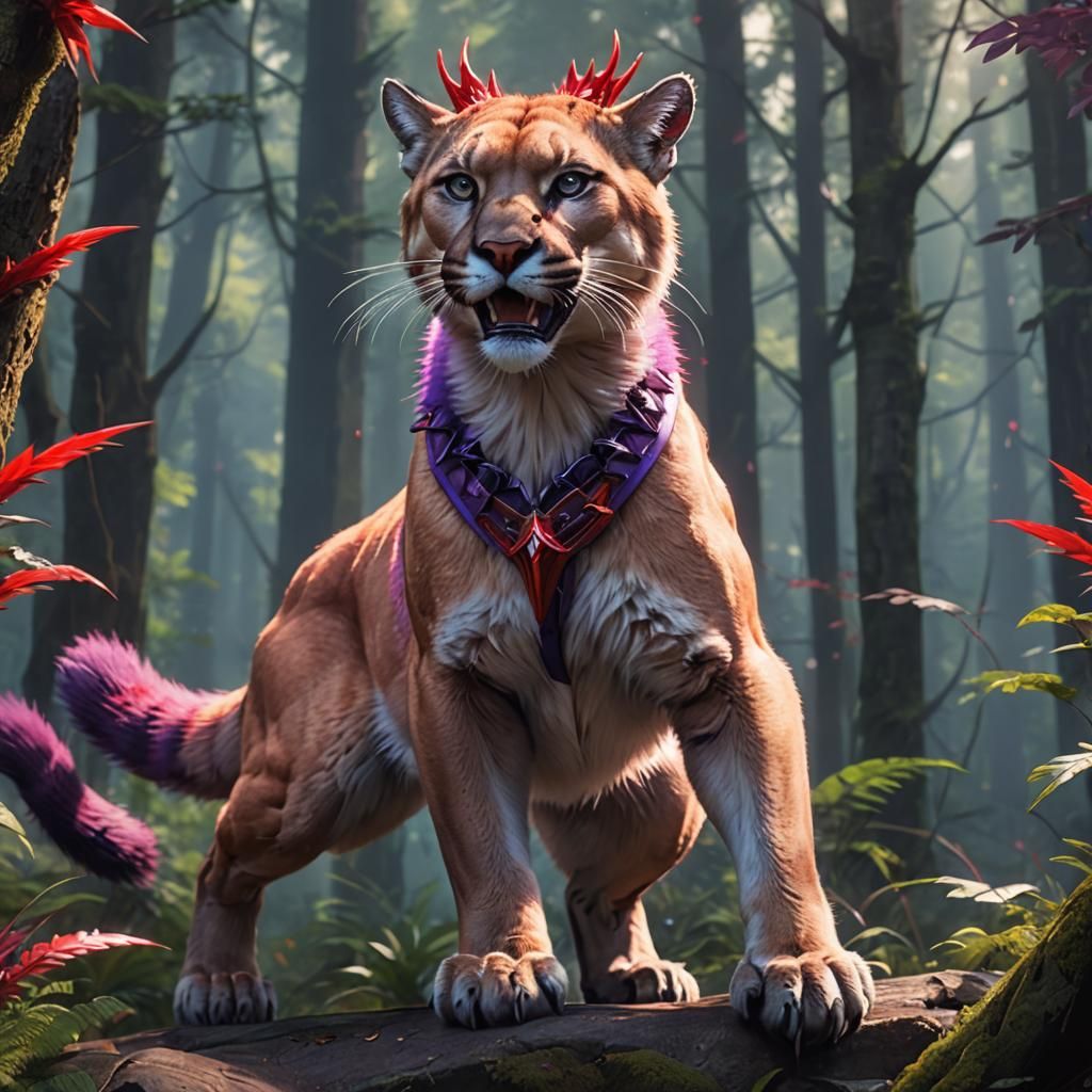 Catra in her feline form (4th variation) - AI Generated Artwork ...