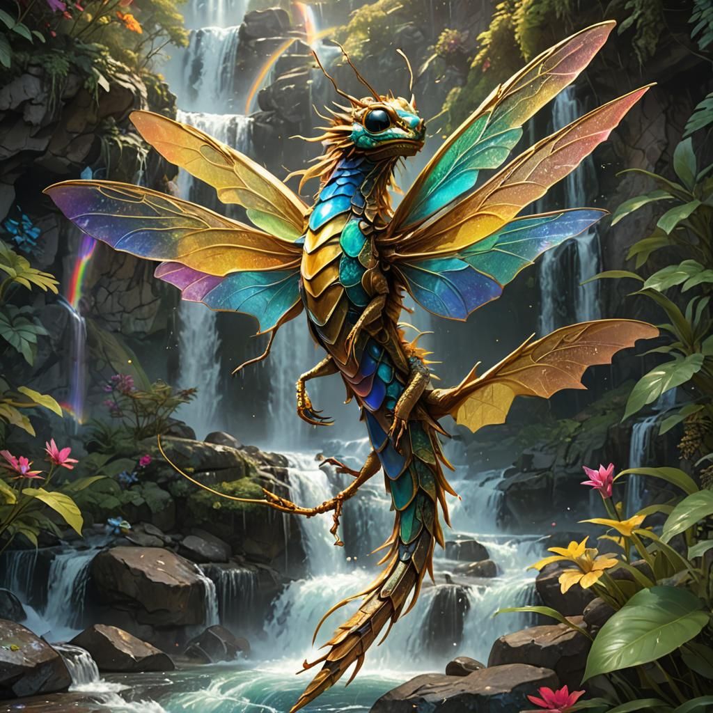 The Real Dragon Fly. - AI Generated Artwork - NightCafe Creator