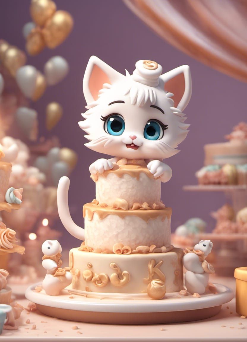 I Mades a Cake - AI Generated Artwork - NightCafe Creator