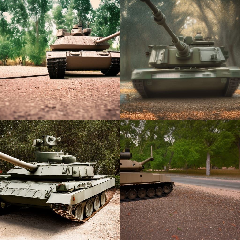 Invisible Tank - AI Generated Artwork - NightCafe Creator