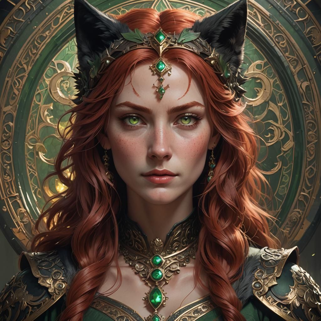 Wolf Queen v5 - AI Generated Artwork - NightCafe Creator