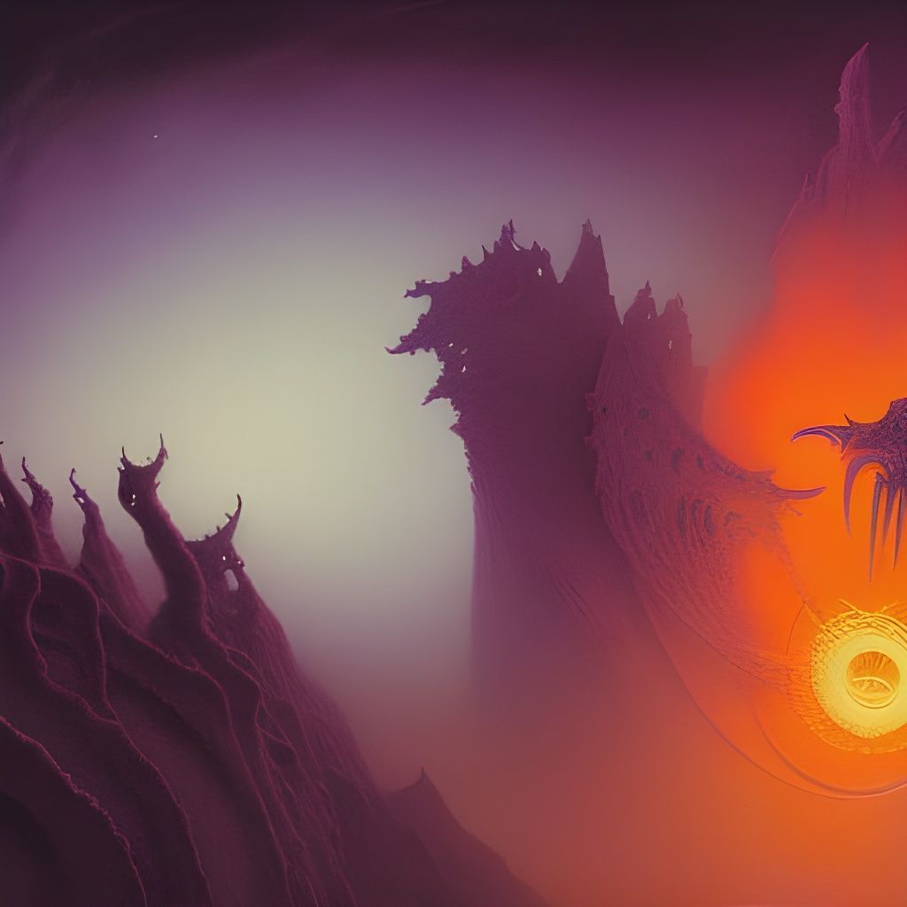 Sun in the nadir - AI Generated Artwork - NightCafe Creator