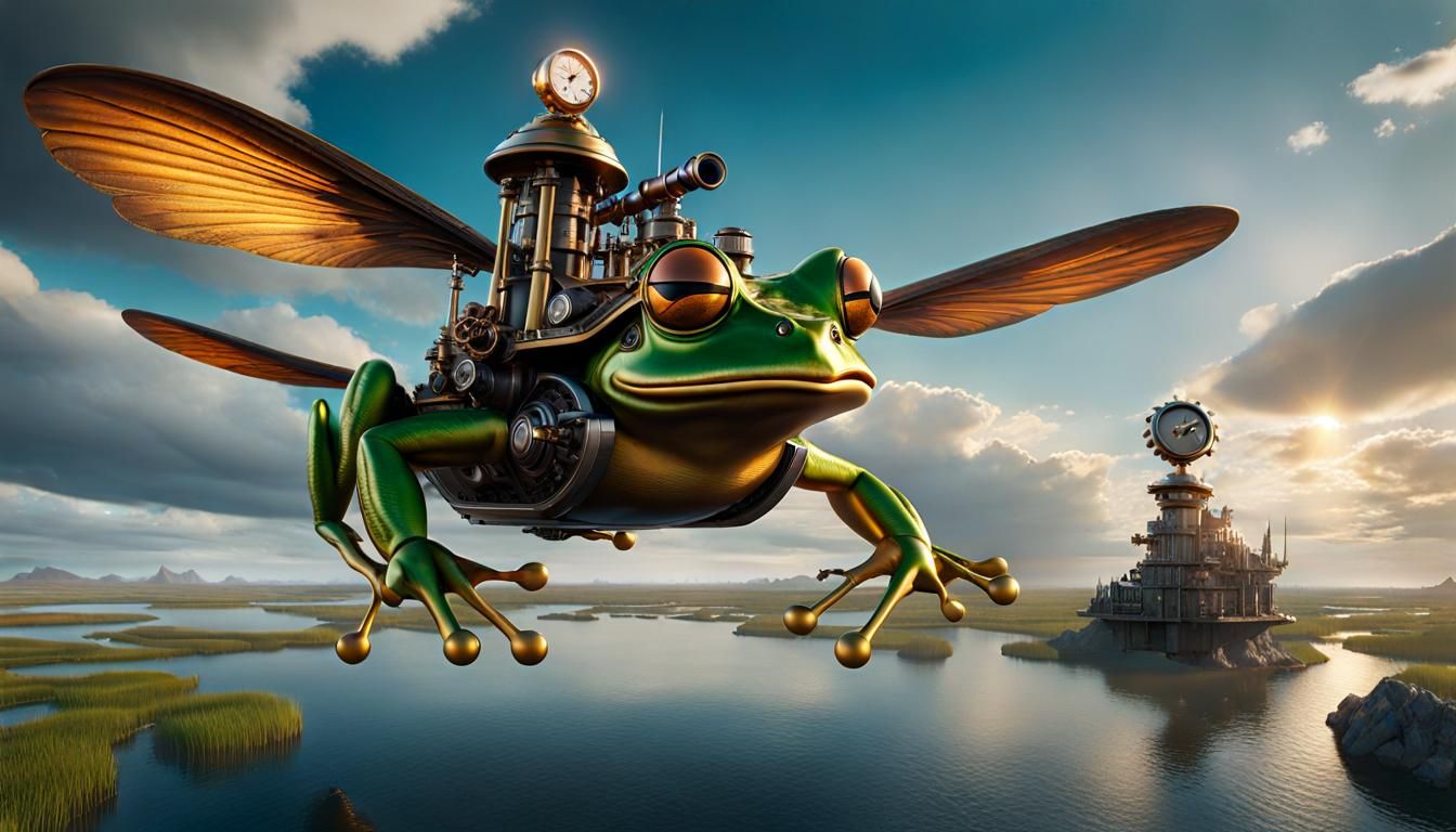 Frone. (FroggieDrone) - AI Generated Artwork - NightCafe Creator