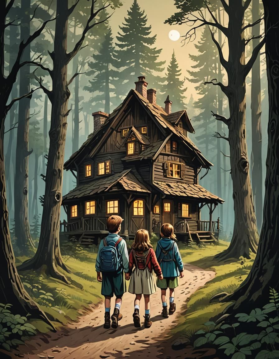 Sibling Adventure - AI Generated Artwork - NightCafe Creator