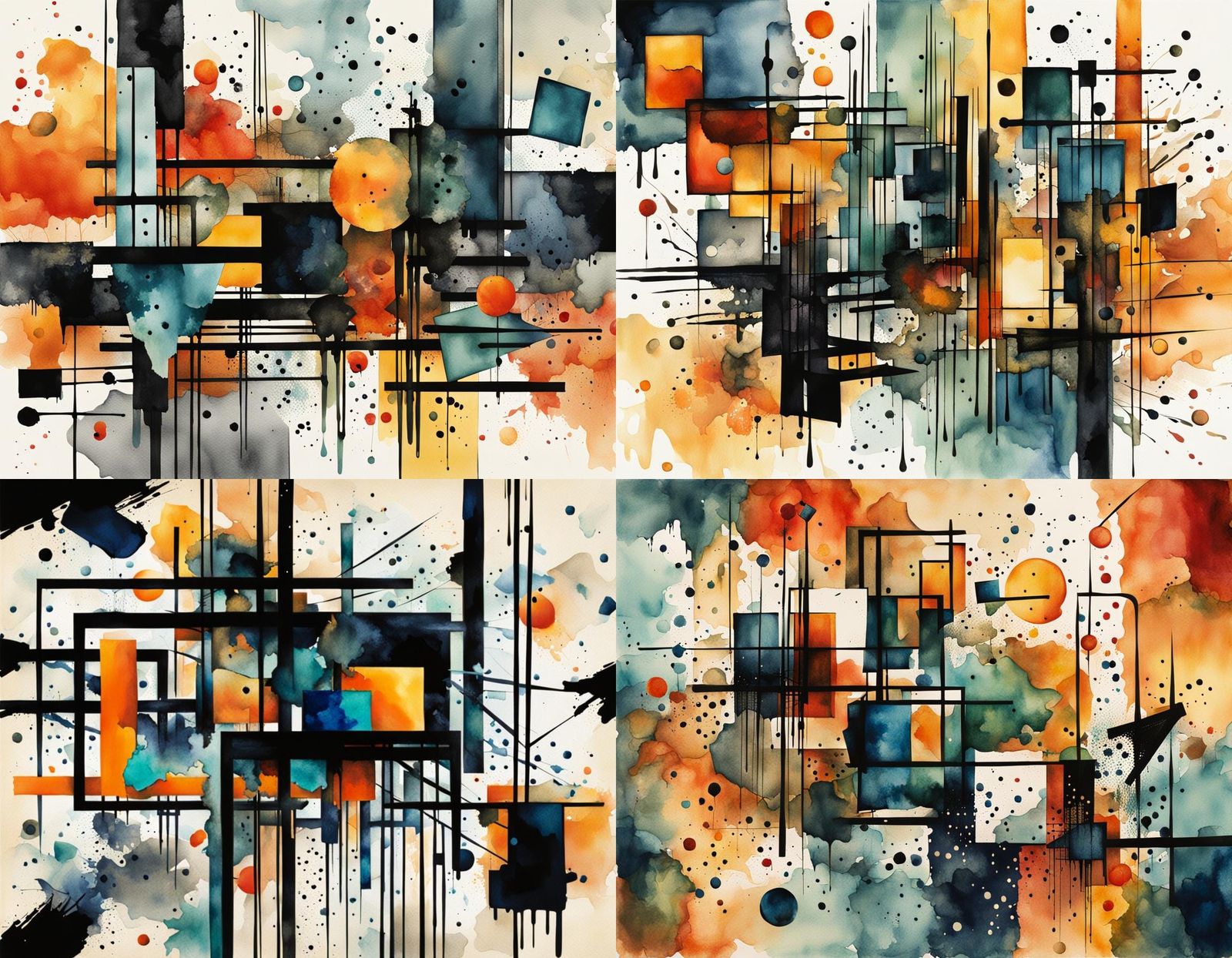 Abstract modern art 09feb24 - AI Generated Artwork - NightCafe Creator