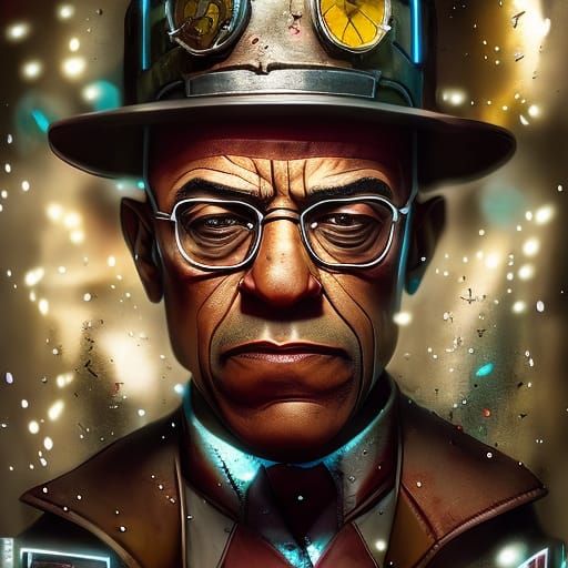 A Steampunk Gus Fring from the Breaking Bad TV Show, a brilliant ...