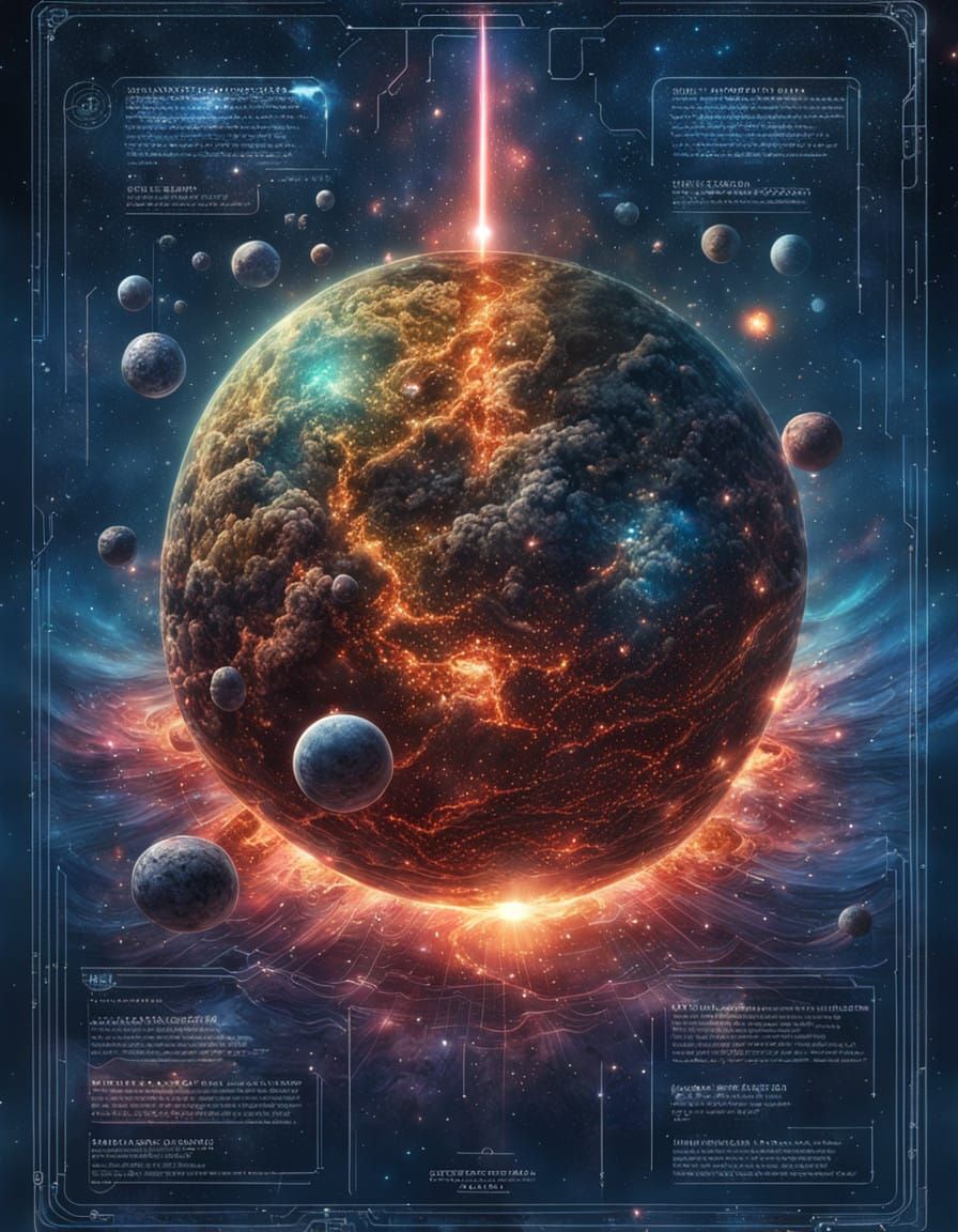 Maps to the Homes of Dreams - Surreal Cosmic Dreamscape in H...