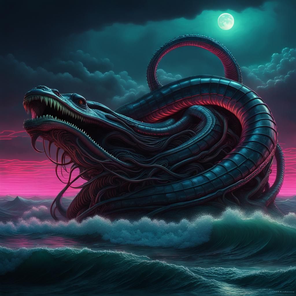 Serpent - AI Generated Artwork - NightCafe Creator