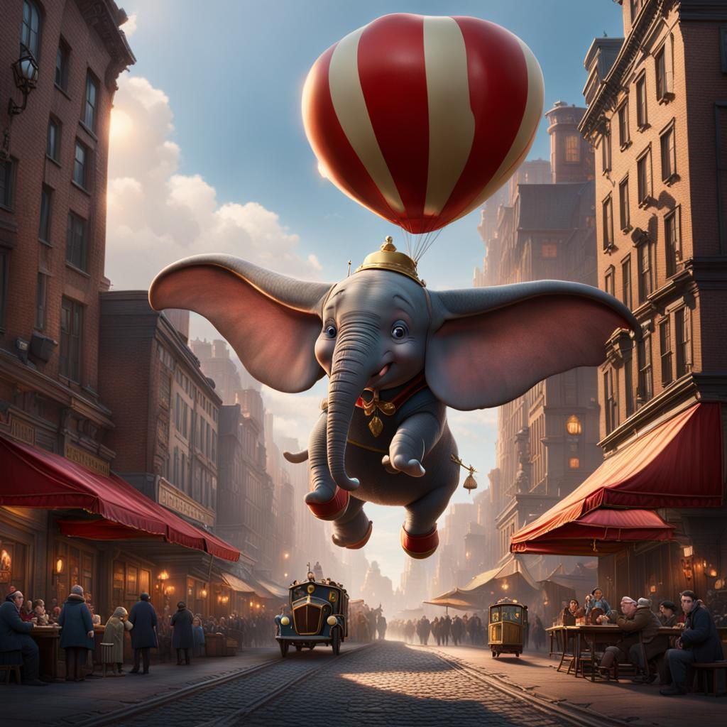 Dumbo - AI Generated Artwork - NightCafe Creator