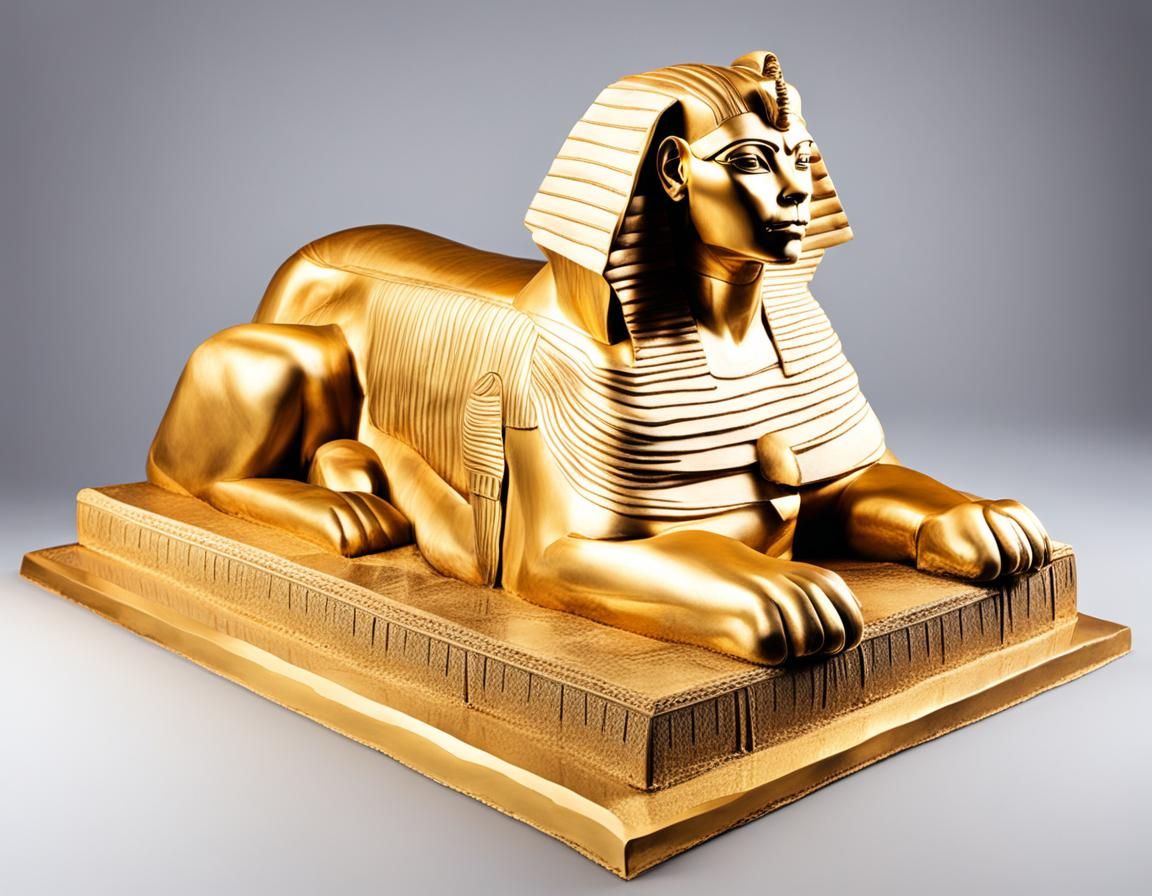 Cake in the form of Great Sphinx Of Giza - AI Generated Artwork ...