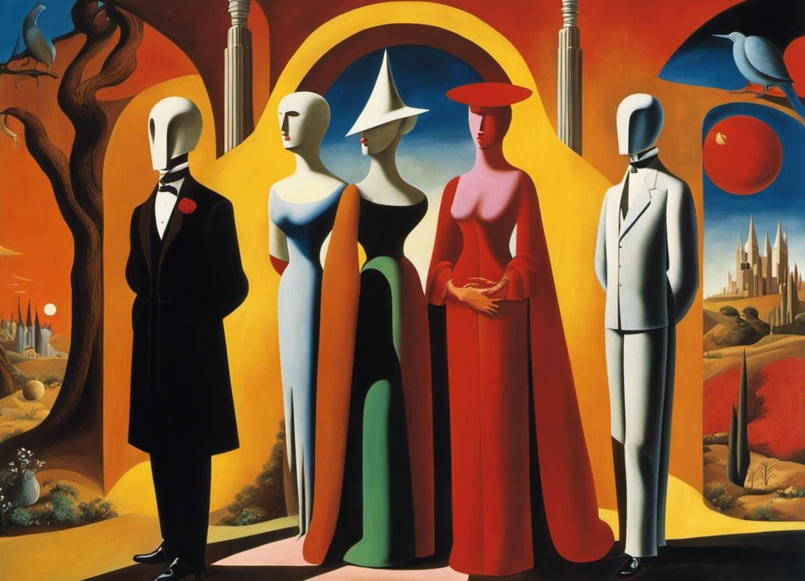 Surrealistic Symbolic Visual Representation Of Friendship - AI ...