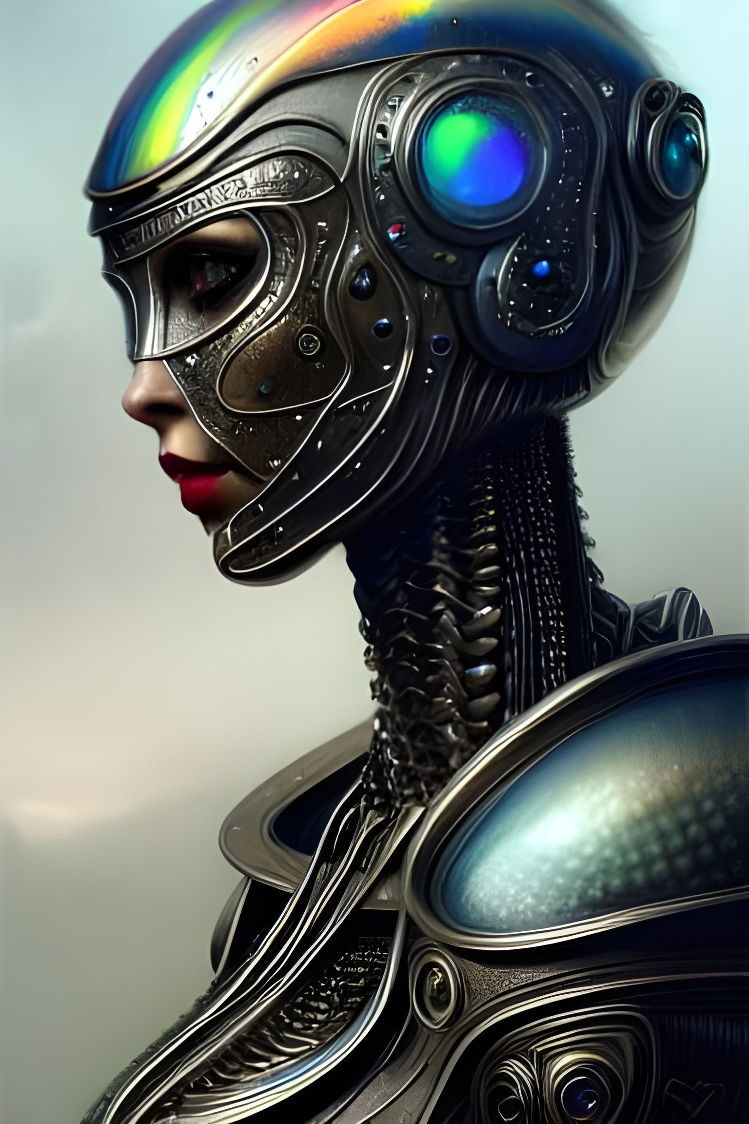 Cyber Knight lux bellator, 2647 AD - AI Generated Artwork - NightCafe ...