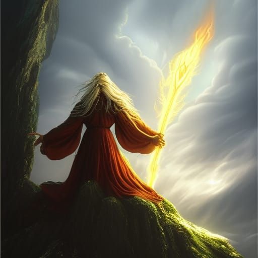 Conjuring - AI Generated Artwork - NightCafe Creator