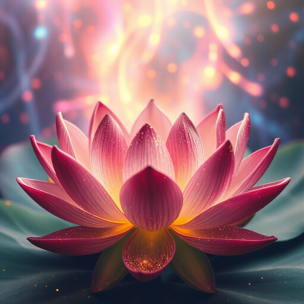 Cosmic lotus flower given to the world by lord Shiva
