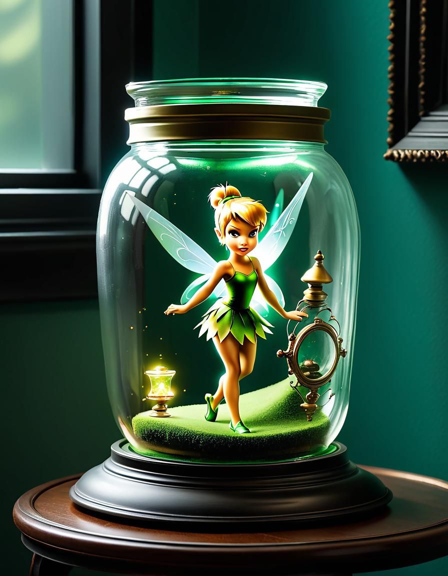 Jarred Tinkerbell - AI Generated Artwork - NightCafe Creator