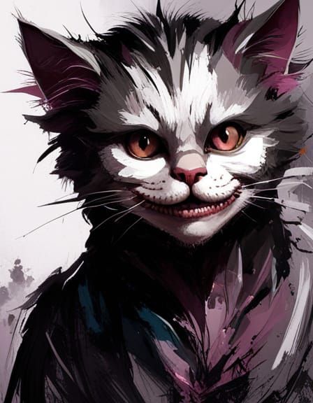 Cheshire Cat (Alice in Wonderland) - AI Generated Artwork - NightCafe ...