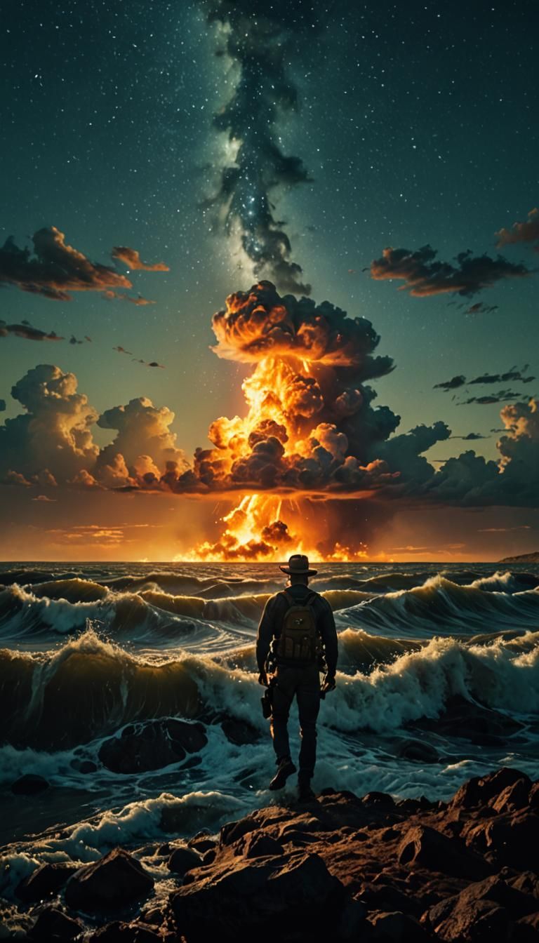 Come Hell or High Water - AI Generated Artwork - NightCafe Creator