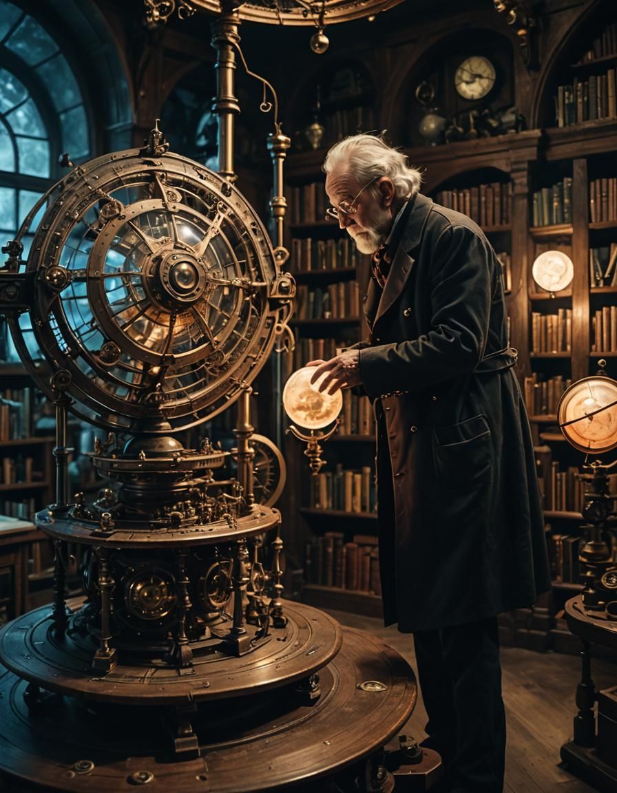 The Time Machine - AI Generated Artwork - NightCafe Creator