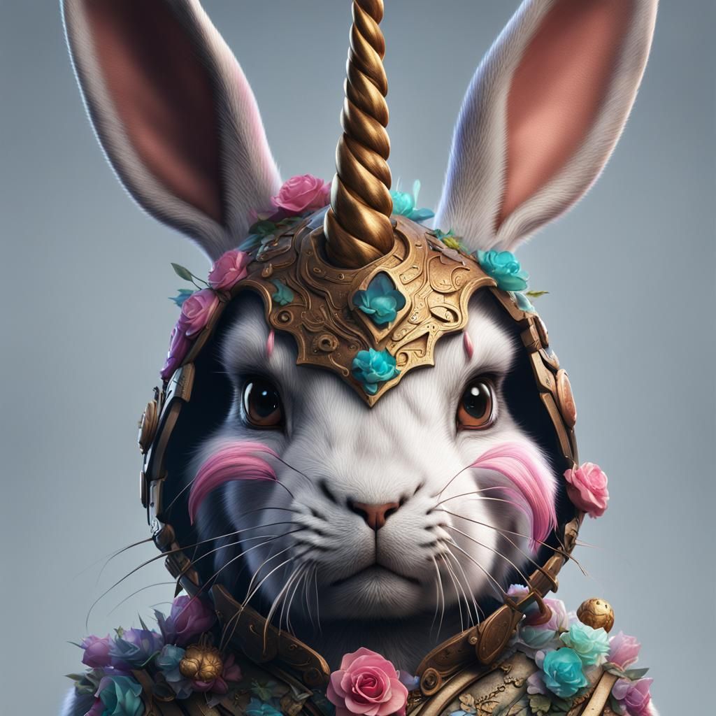 Bunnycorn - AI Generated Artwork - NightCafe Creator