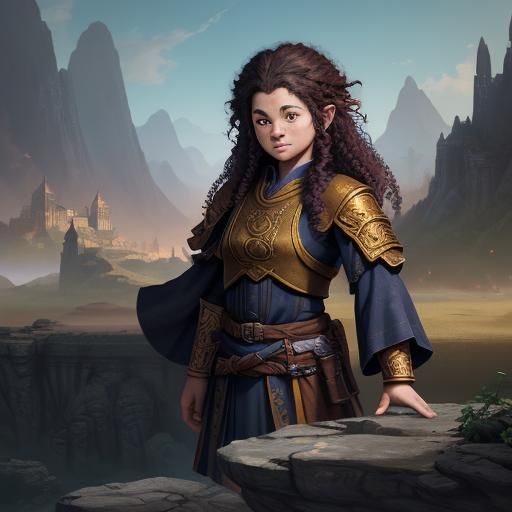 Halfling monk - AI Generated Artwork - NightCafe Creator