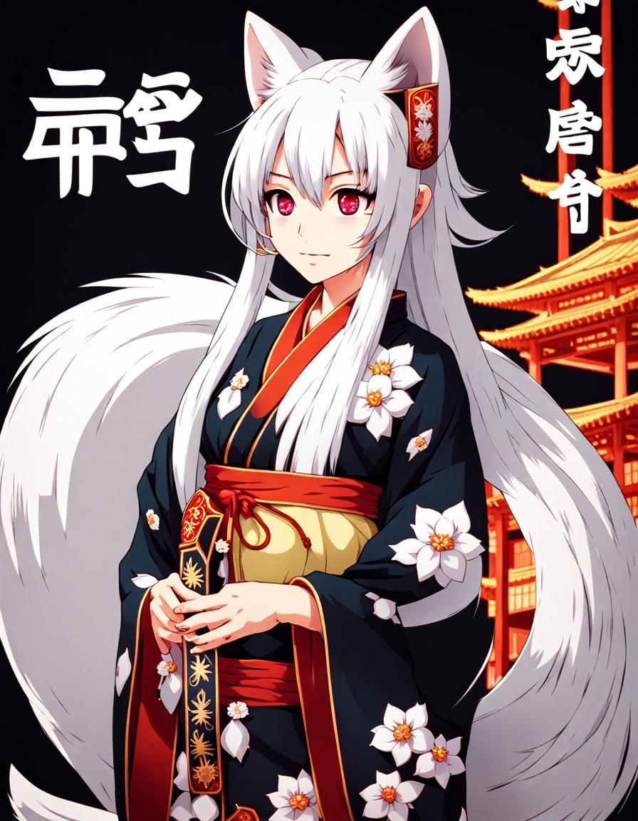 Kitsune - AI Generated Artwork - NightCafe Creator