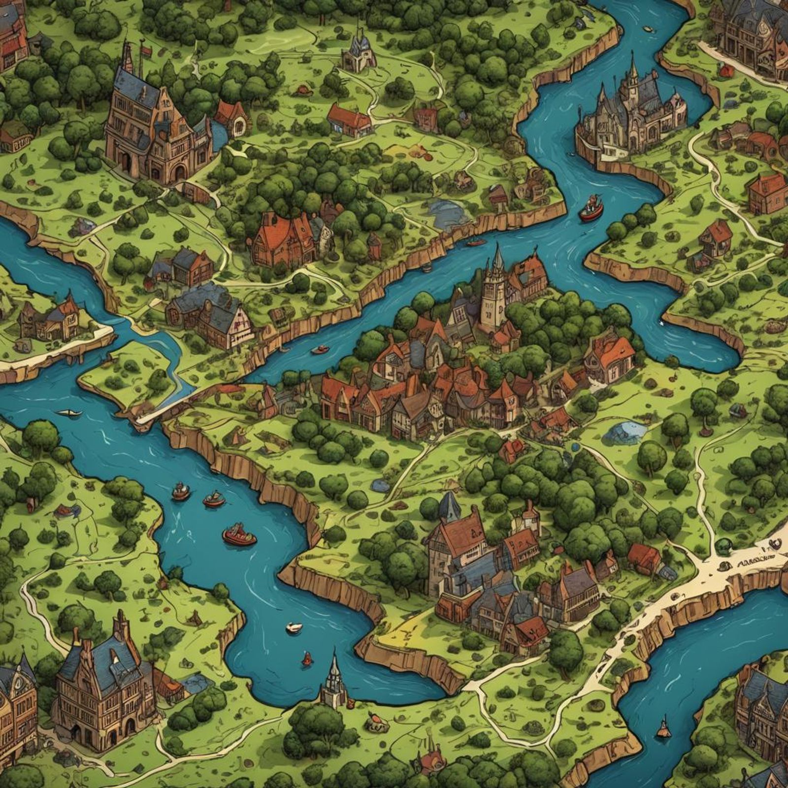 Lincolnshire funny map, Mark Brooks and Dan Mumford, comic book art ...