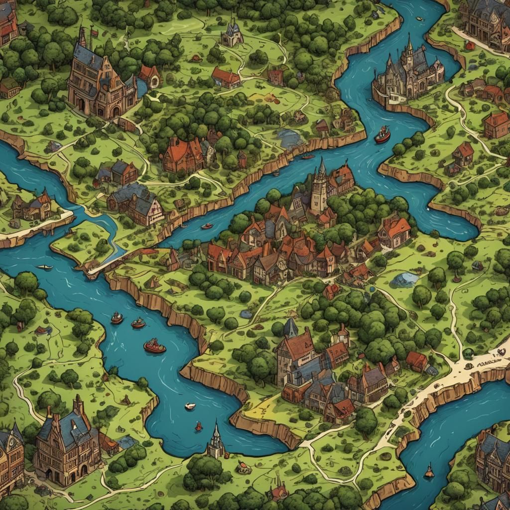 Lincolnshire funny map, Mark Brooks and Dan Mumford, comic book art ...