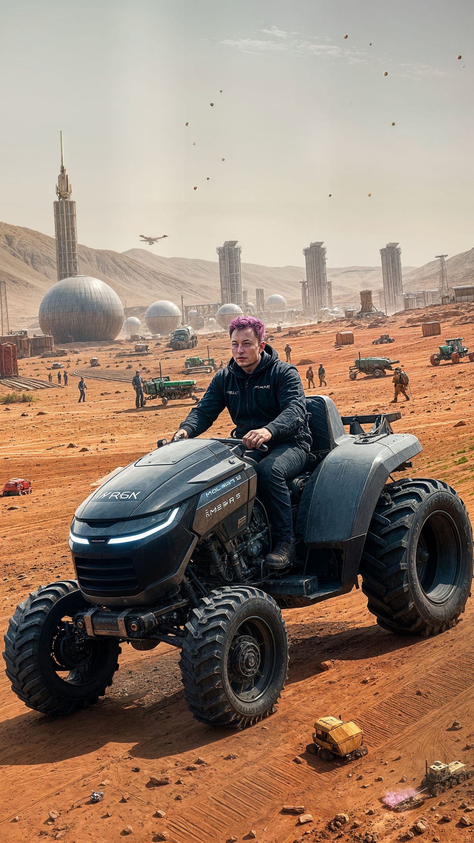 Elon musk | Mars Civilization - Elon Musk on Mars, Building...