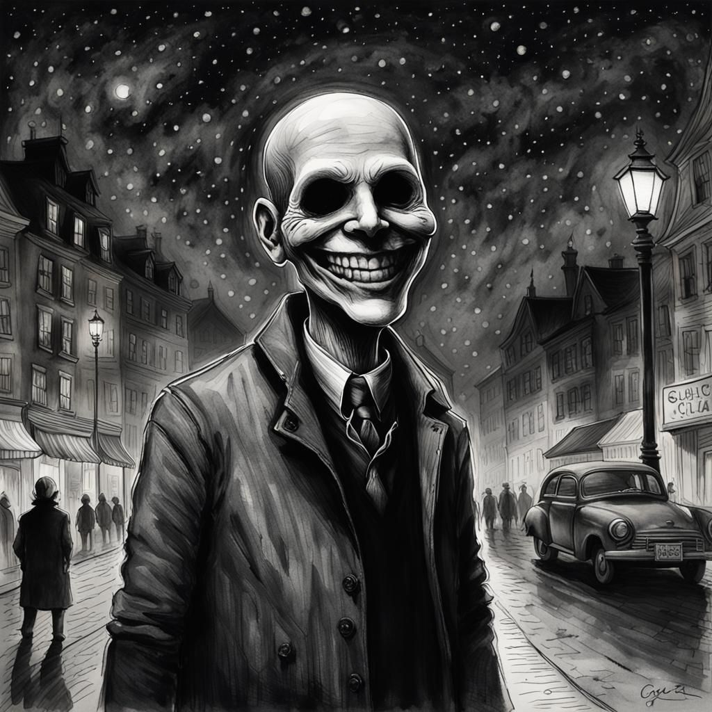 Indrid Cold version #3 - AI Generated Artwork - NightCafe Creator