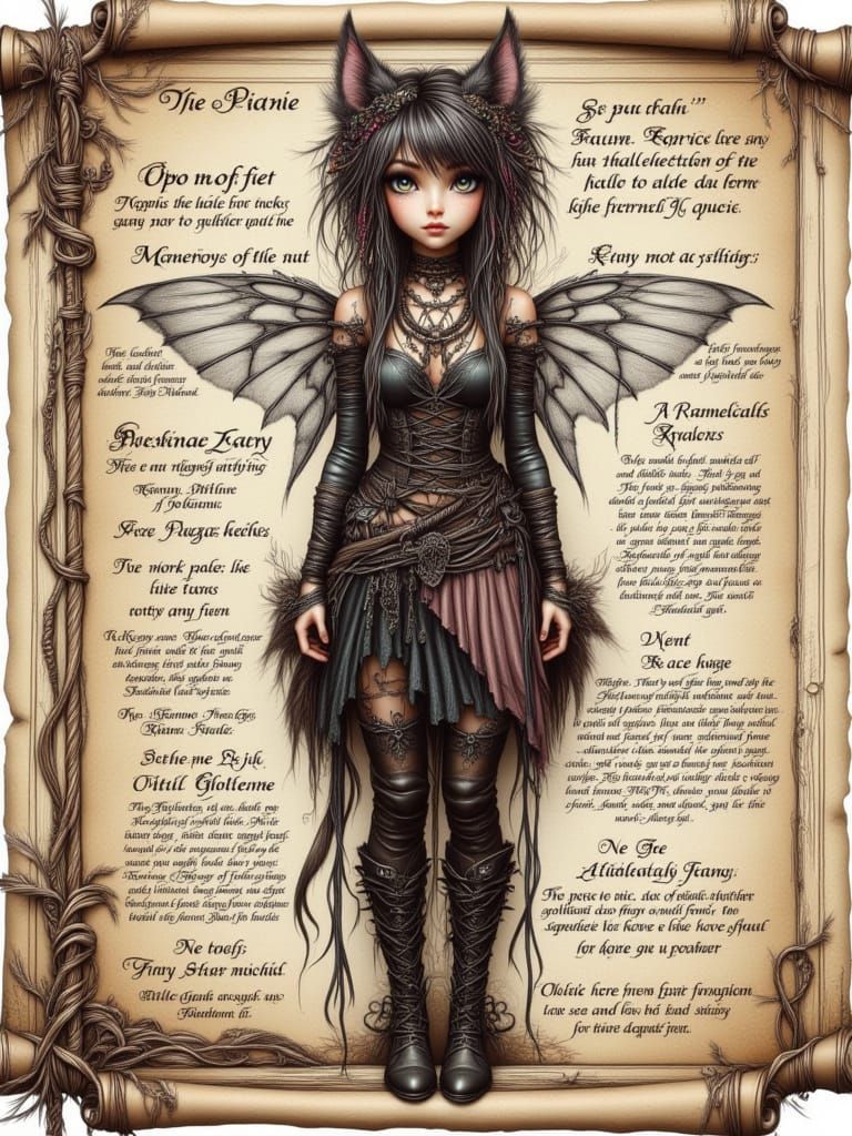 The Rare Hybrid Wolf Fae - The Rare Hybrid Wolf Fae