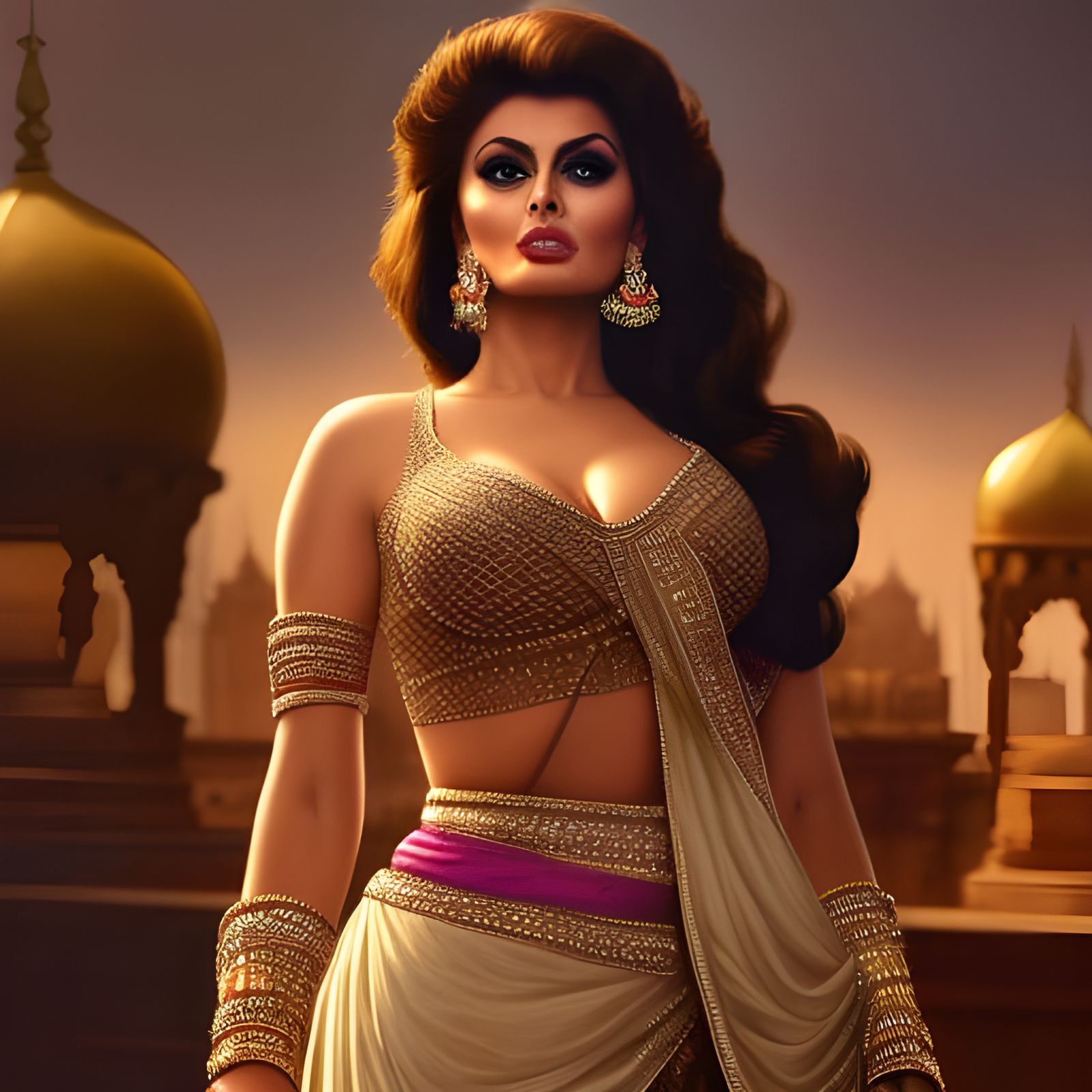 1972 Sophia Loren in Paakistani dress, big bosom waifu fashion model ... 1972 Sophia Loren in Paakistani dress, big bosom waifu fashion model ...
